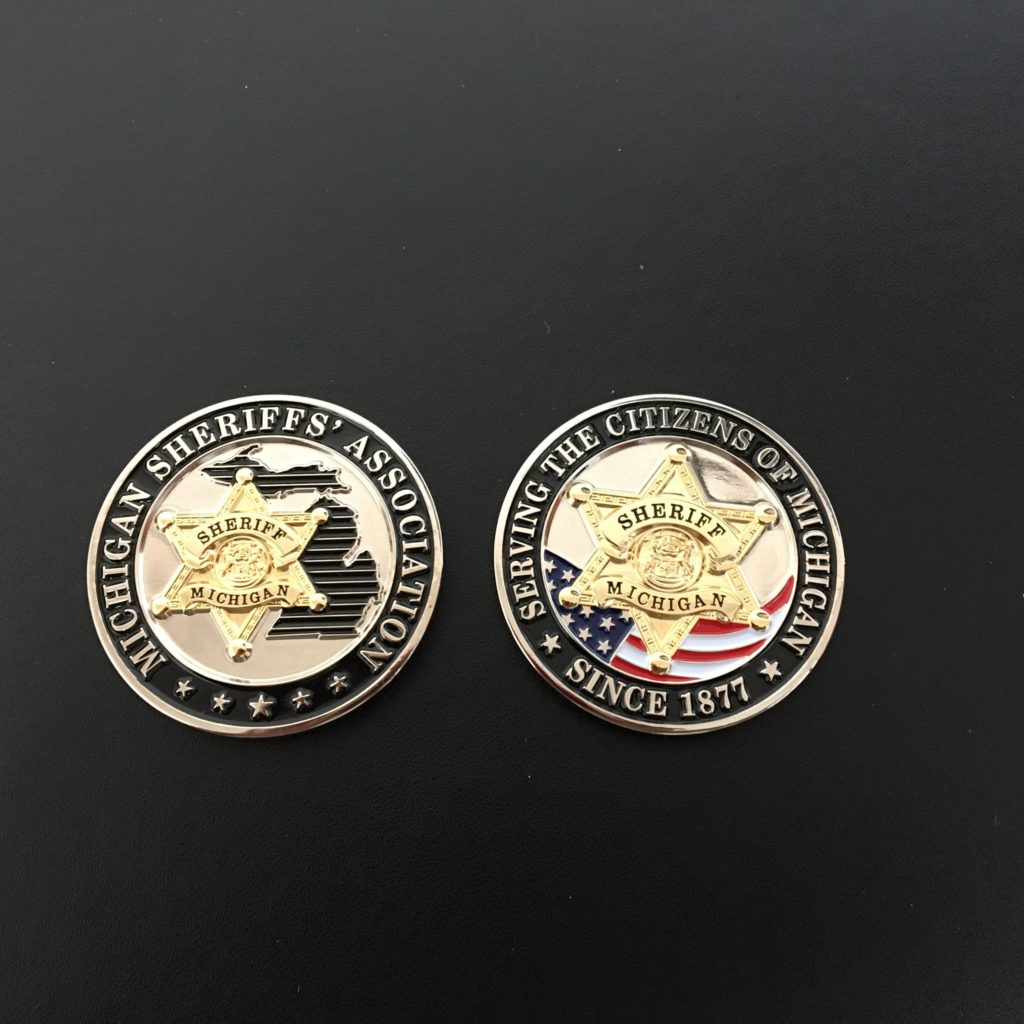 Category: Challenge Coins | Michigan Sheriffs' Association